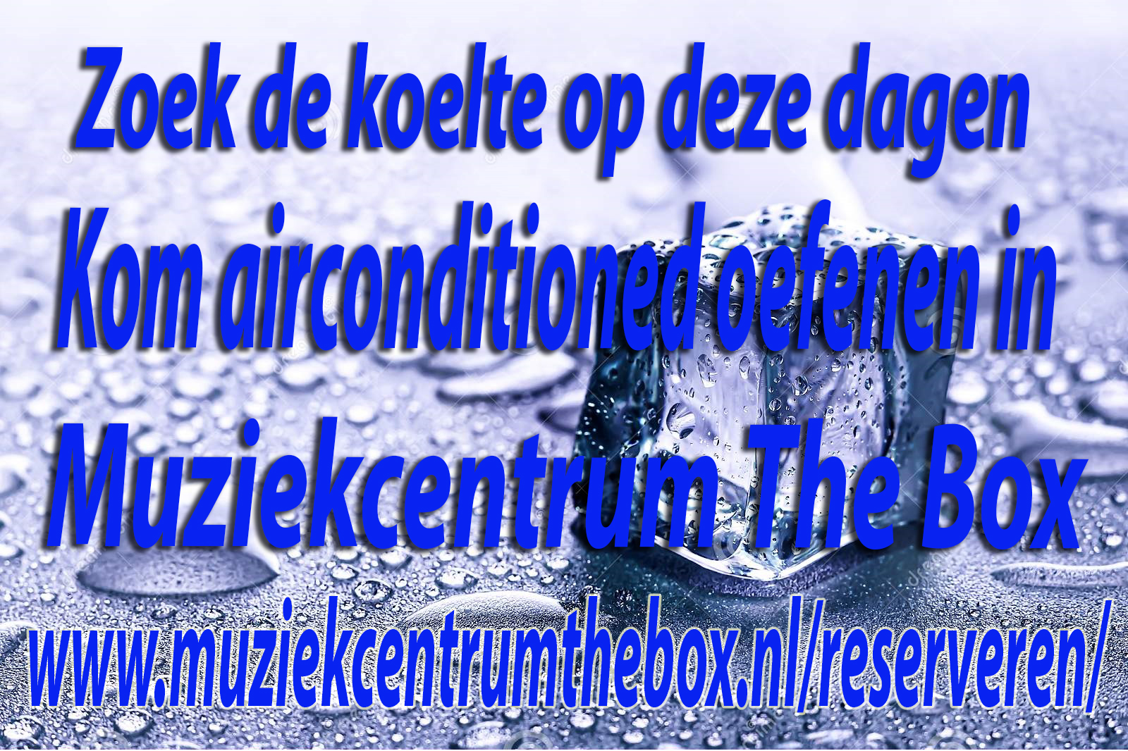 IJskoud oefenen in The Box! – Muziekcentrum The Box